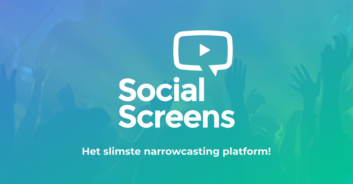 Het slimste narrowcasting platform - Digital Signage - Social Screens